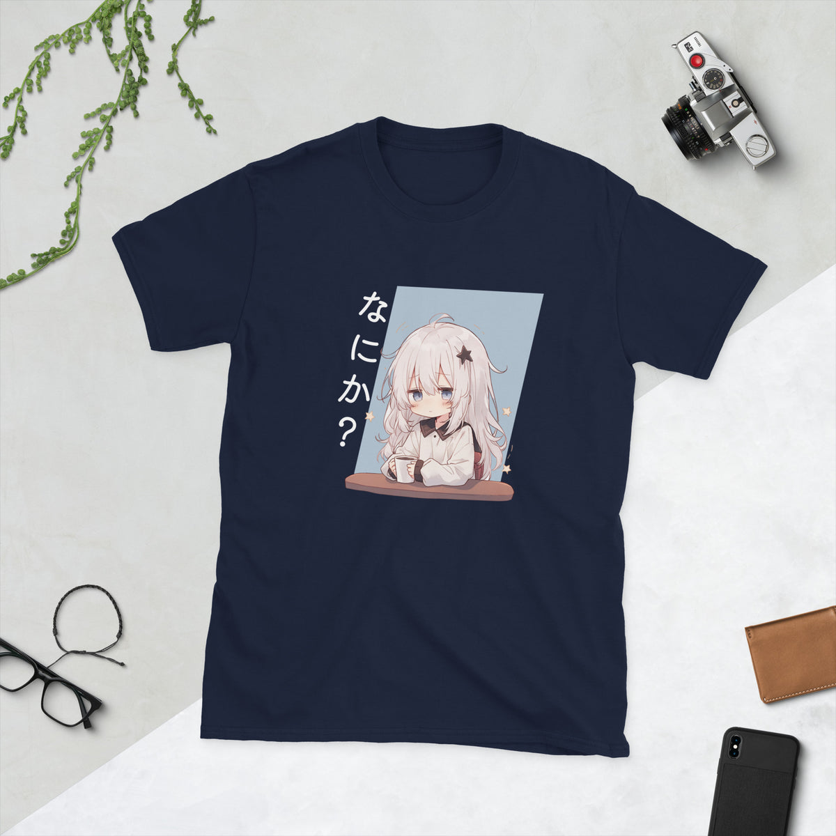 Coffee First, Questions Later Japanese Short-Sleeve Unisex T-Shirt ...