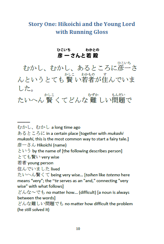 Learn Japanese with Stories - 10 Volumes Bundle