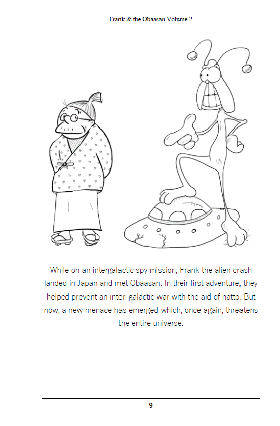 Frank and the Obaasan Volume 1-2 Digital BUNDLE for Beginners [eBooks