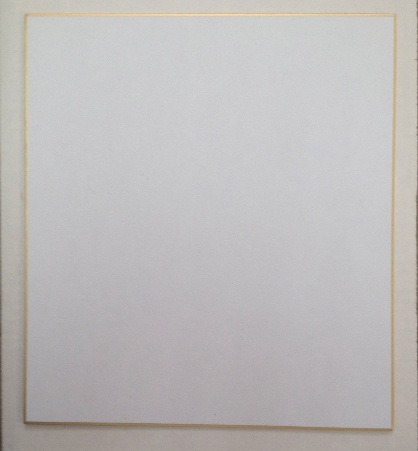 50 Shikishi Board Set 9.5 x 10.75" Gold Bordered for Japanese Art or C ...