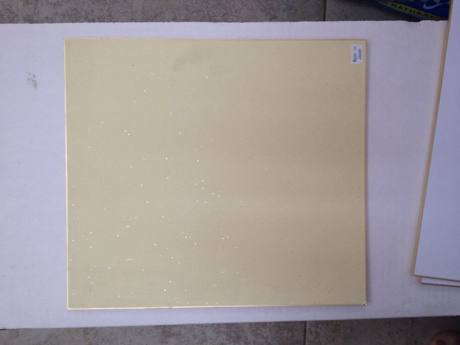 50 Shikishi Board Set 9.5 x 10.75" Gold Bordered for Japanese Art or C ...